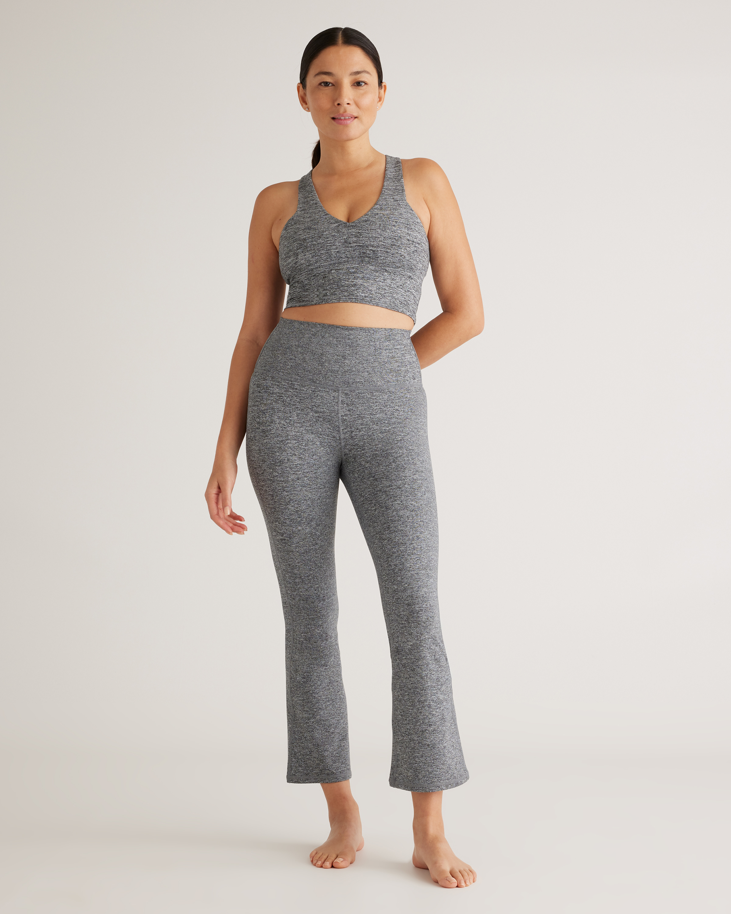 QUINCE Quince Ultra-Soft Cropped Bootcut Pants